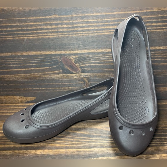 CROCS | Shoes | Crocs Kadee Flat Womens Size 9 Mary Jane Sling Back | Poshmark